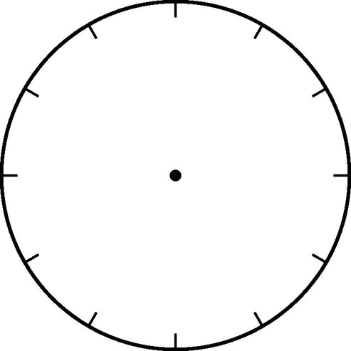 Analog Clock (No Numbers) – Dans ma classe