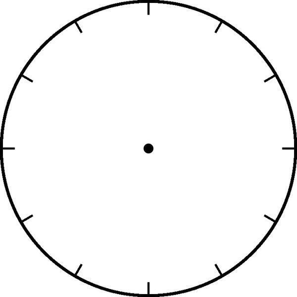 Analog Clock (No Numbers) – Dans ma classe